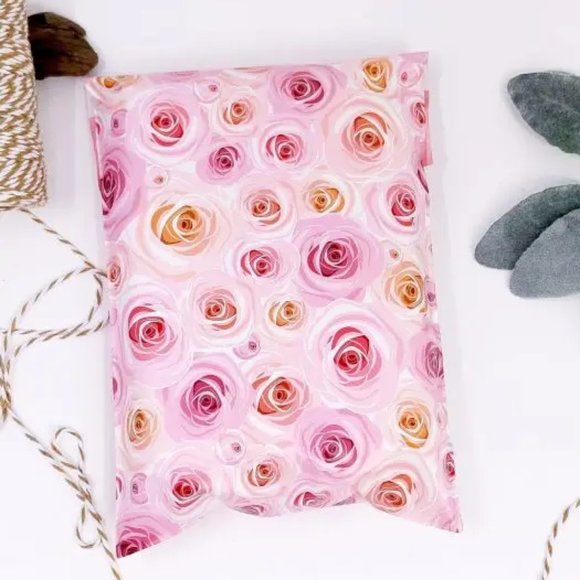 Office | Pack Of 4 Multiple Size Floral Poly Mailers | Poshmark